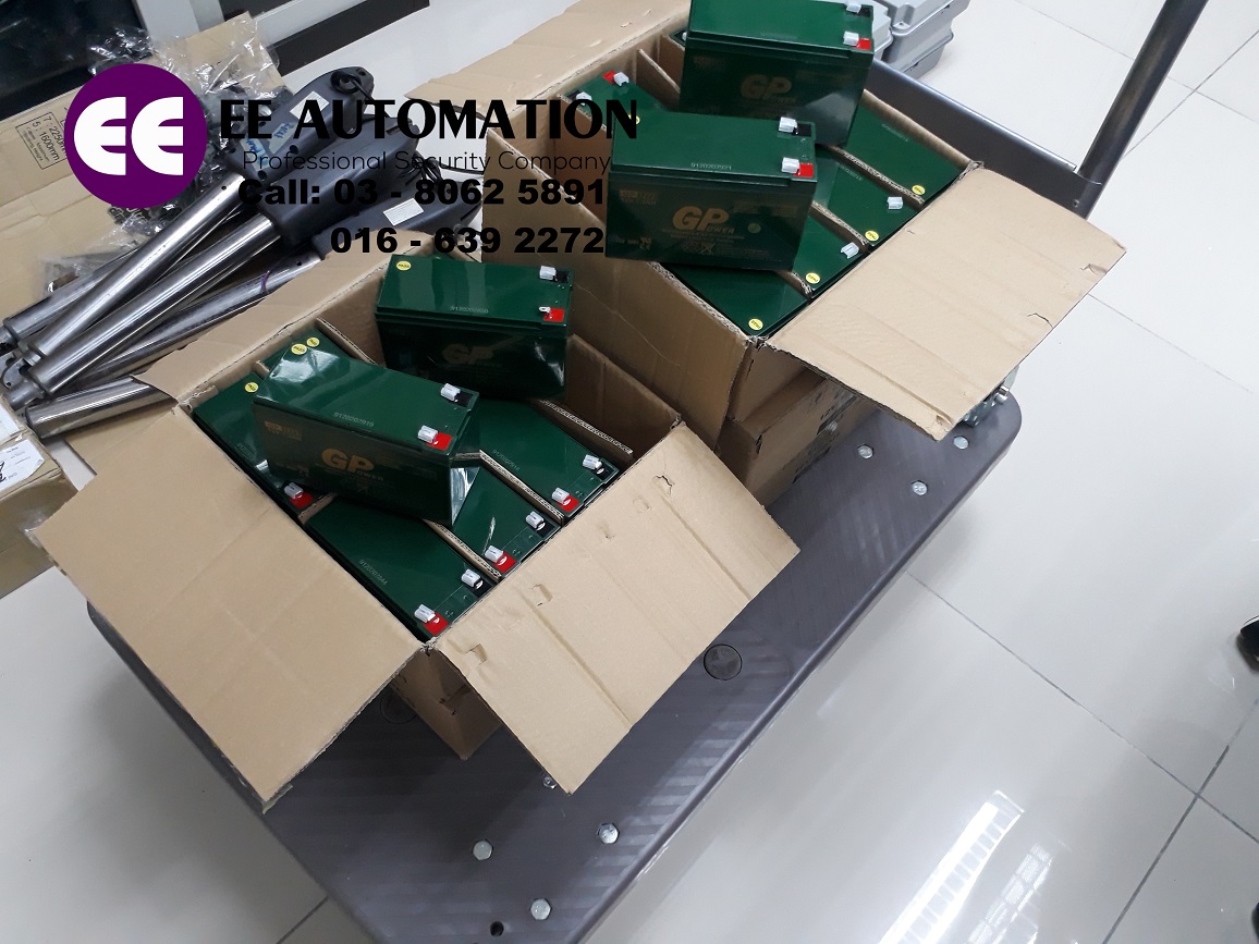 Auto Gate Backup Battery Malaysia – Top Autogate Supplier - EEAutomation